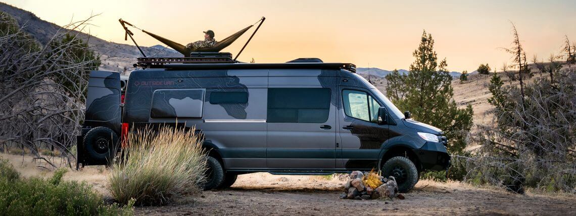 Launch Pad | The Ultimate Hunting Van | Outside Van