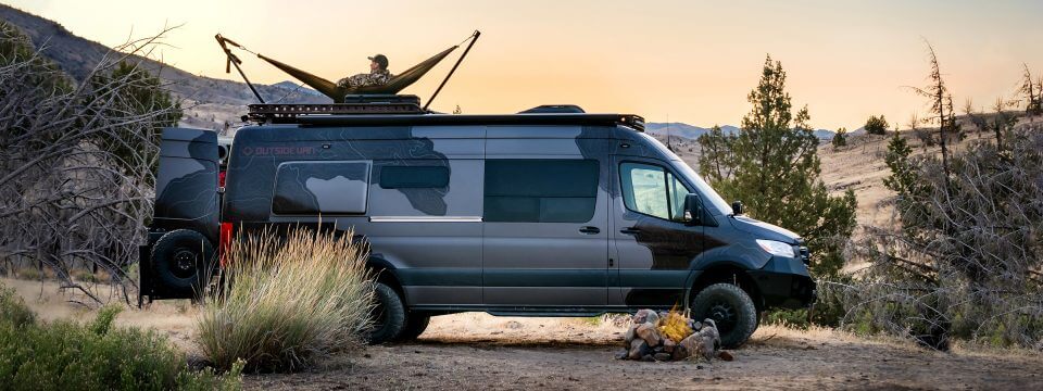 Launch Pad | The Ultimate Hunting Van | Outside Van