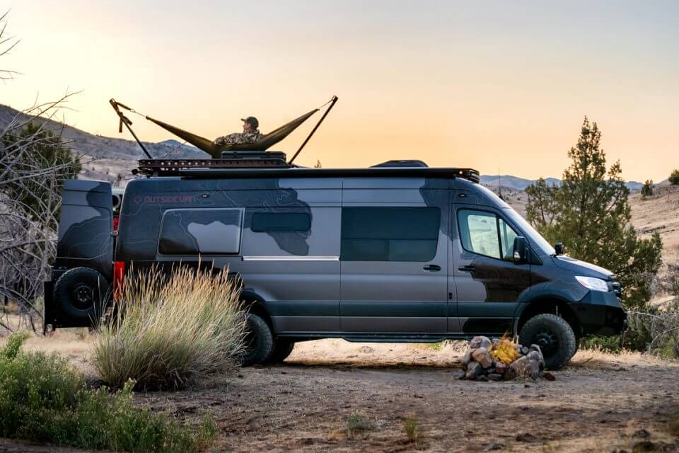 Launch Pad | The Ultimate Hunting Van | Outside Van