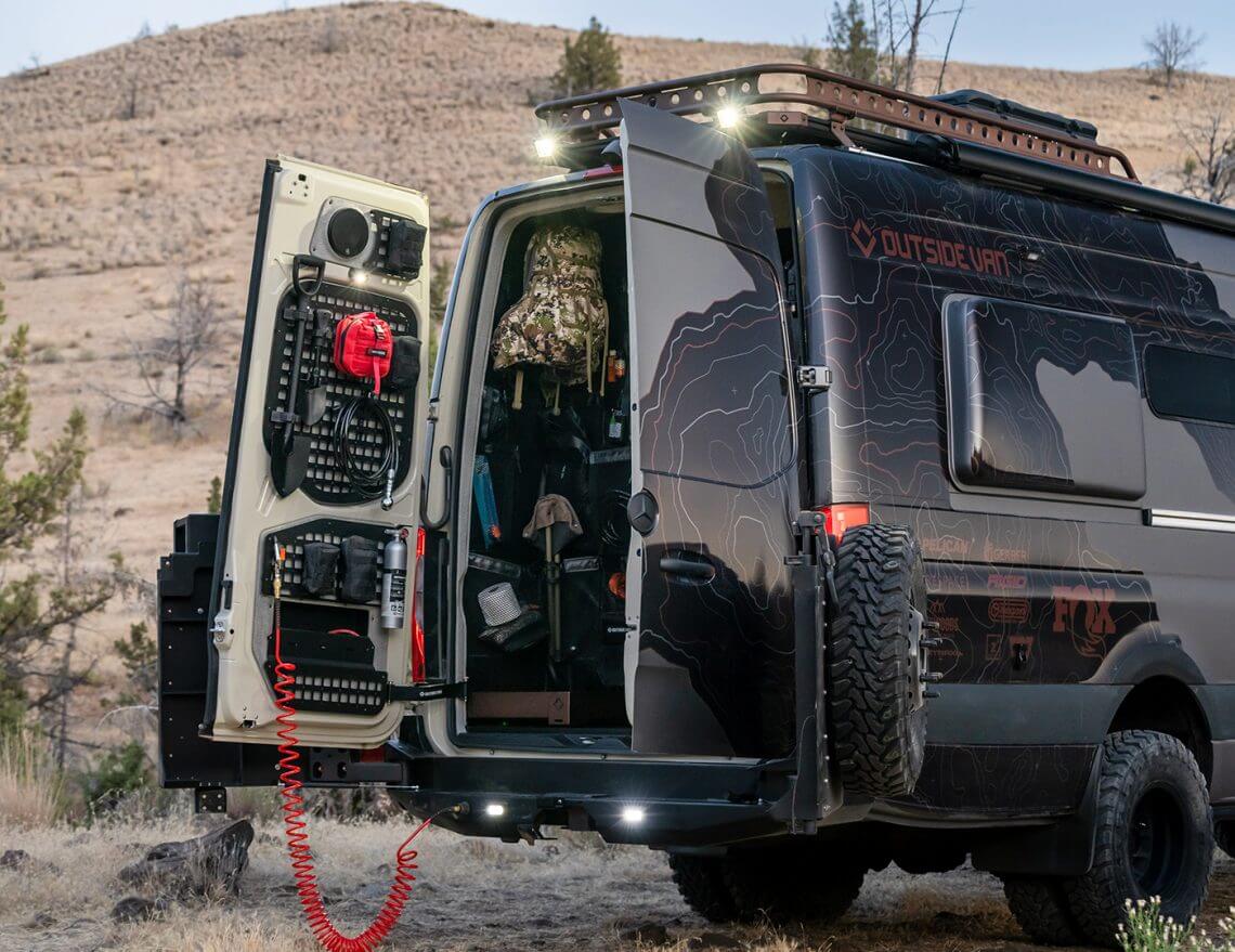 Launch Pad | The Ultimate Hunting Van | Outside Van