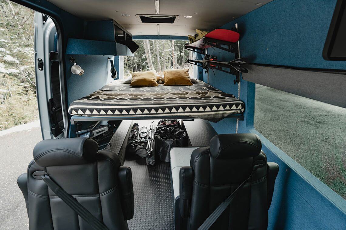 Vans For Ski, Snowboard & Snowmobile Trips| Outside Van