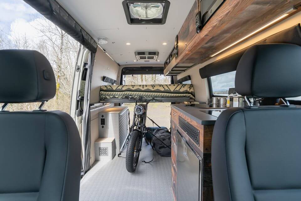 Custom Vans Built For Motorsports | Outside Van