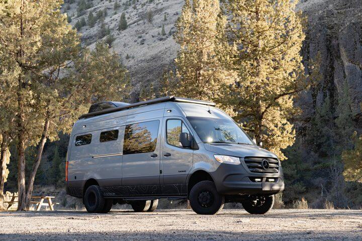 Stingray | Custom Built Fishing Van | Outside Van