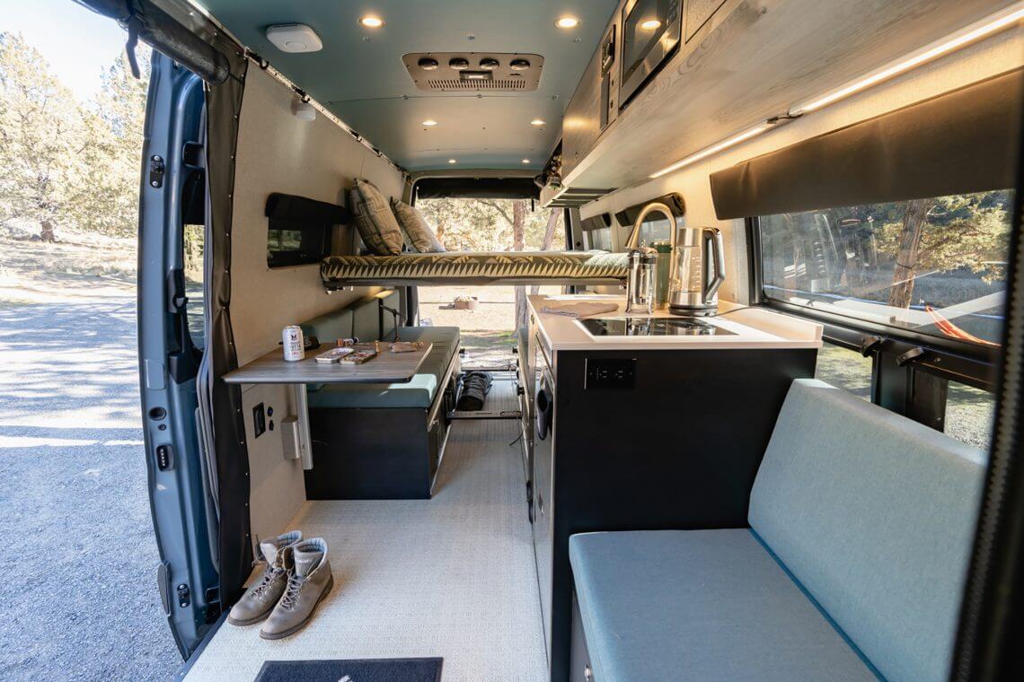 Stingray | Custom Built Fishing Van | Outside Van