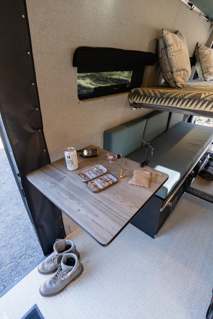 Stingray | Custom Built Fishing Van | Outside Van