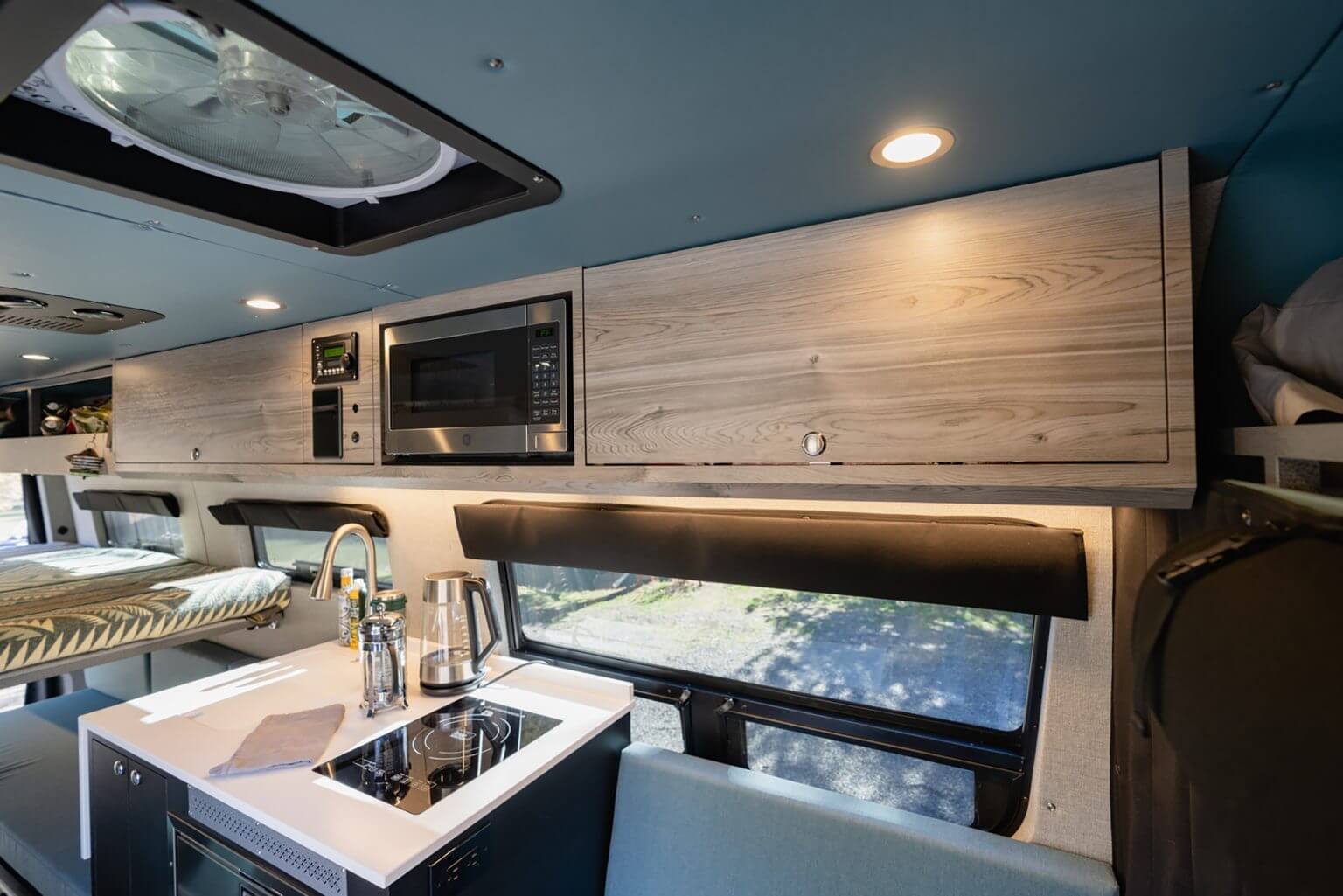 Stingray | Custom Built Fishing Van | Outside Van