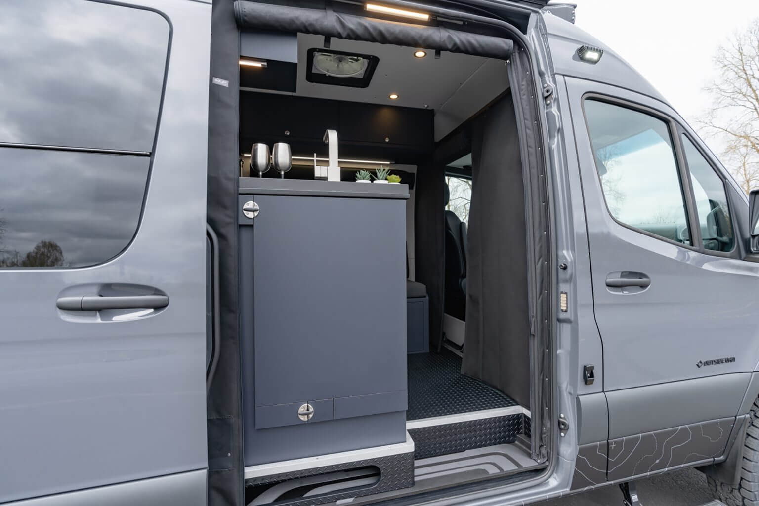 Joint Venture Van | Outside Van