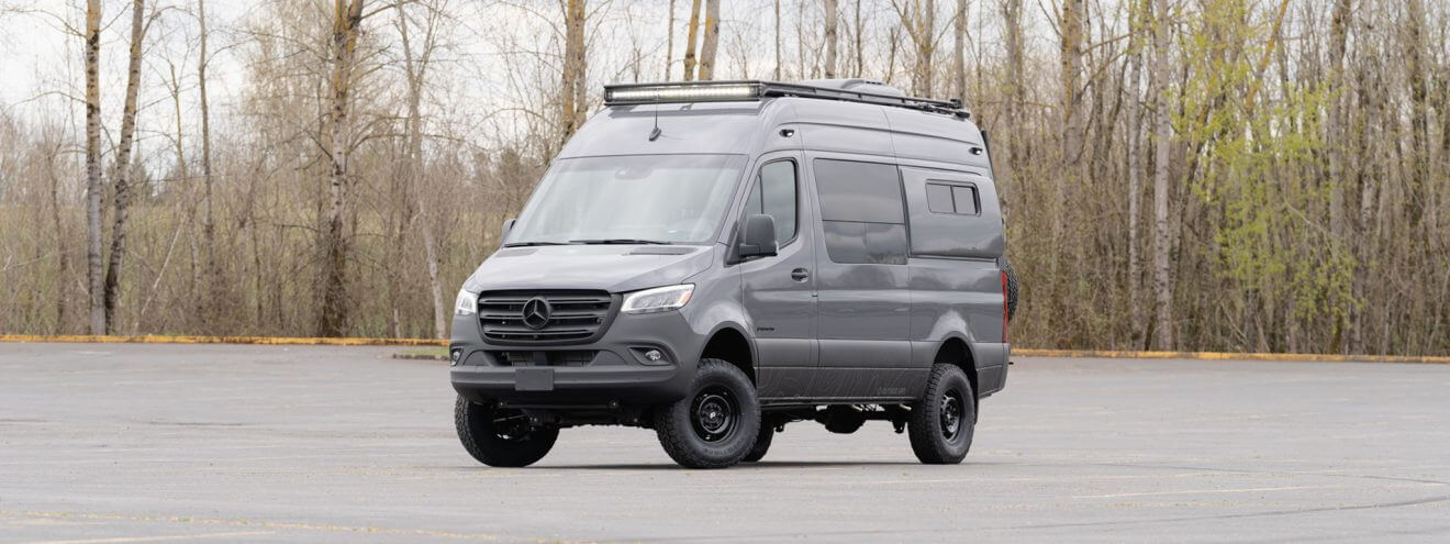 Joint Venture Van | Outside Van