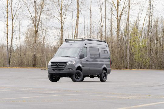 Joint Venture Van | Outside Van