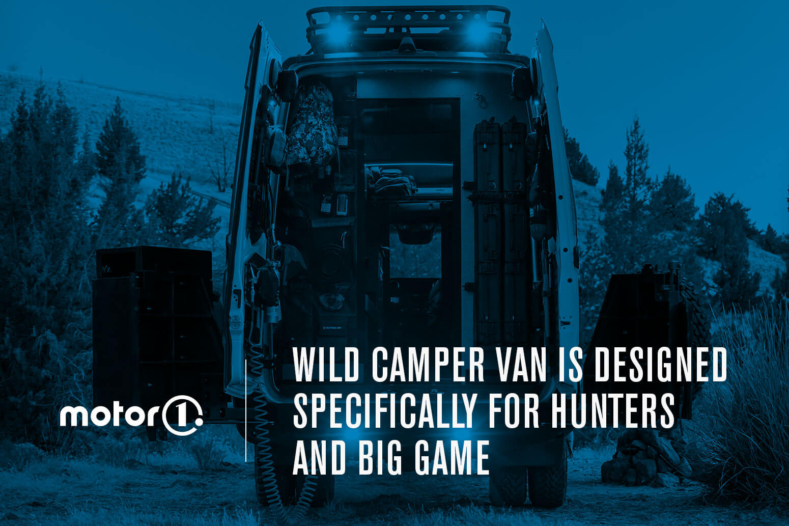 Motor1 | Launch Pad Designed for Hunters | Outside Van