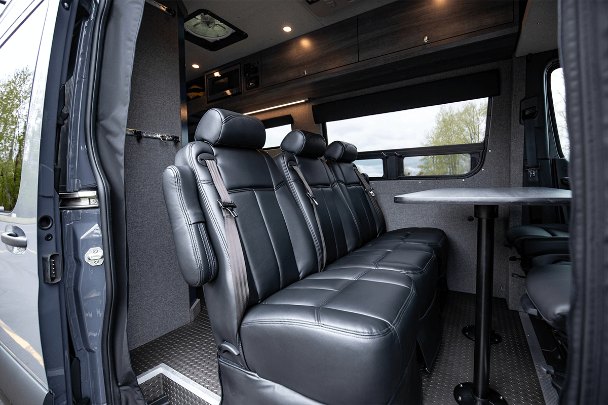 Custom Mobile Office Sprinters | Outside Van