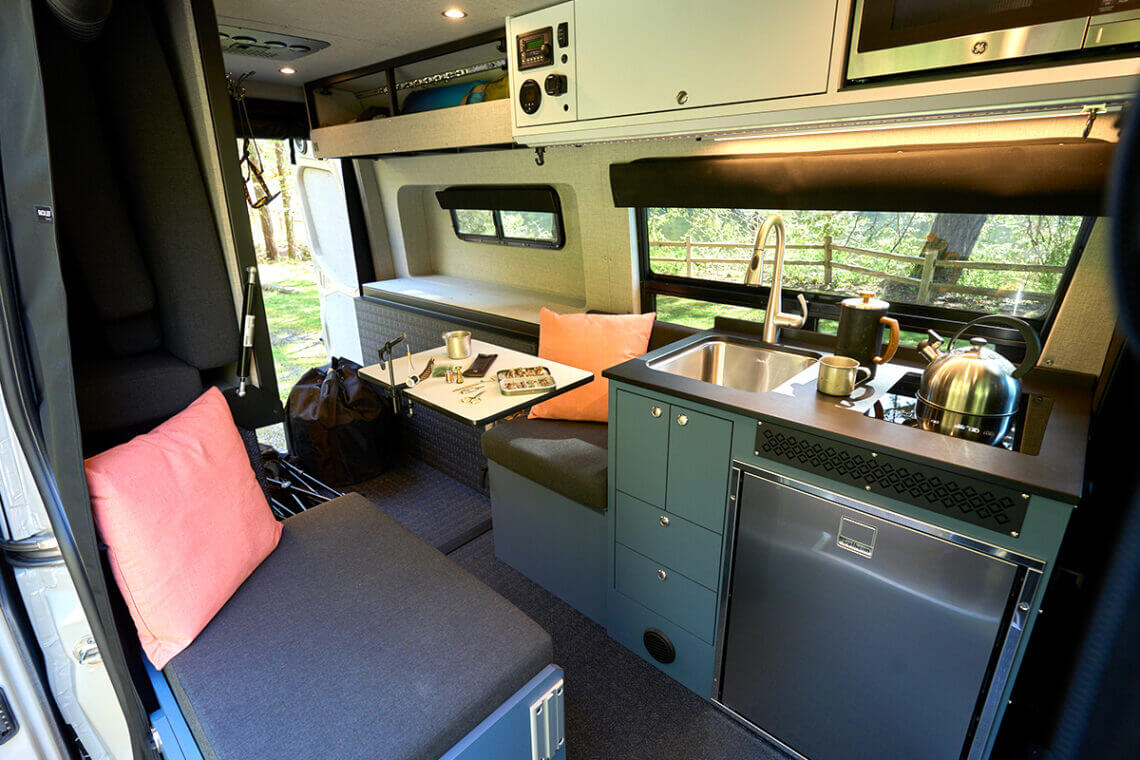 Custom Sprinter Van Gallery | Outside Van