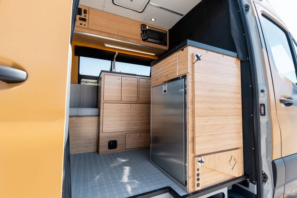 Slim Chance | A Custom Wind Sports Van | Outside Van
