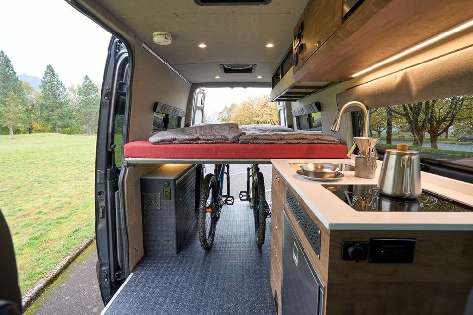 Custom Sprinter Van Gallery | Outside Van