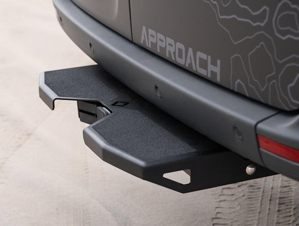 The Wing Step Rear Bumper Step | Outside Van