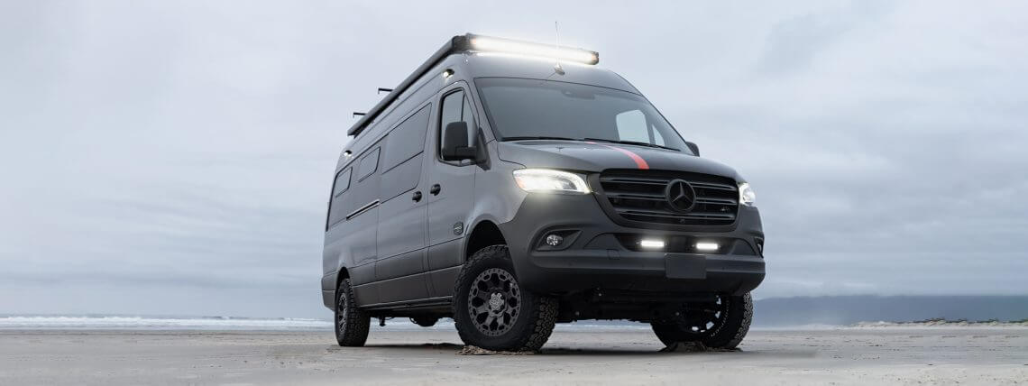 First Approach | Outside Van
