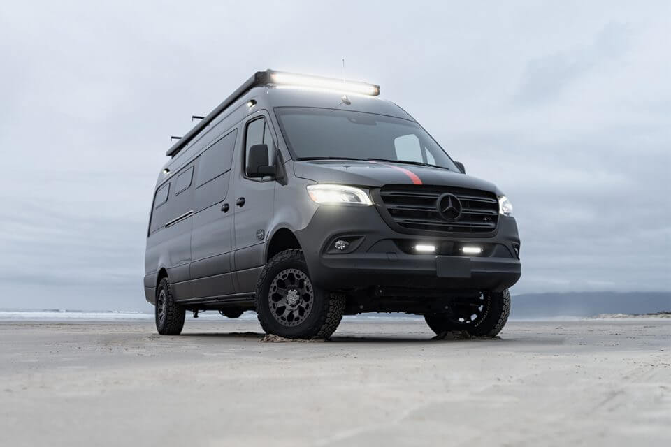 First Approach | Outside Van