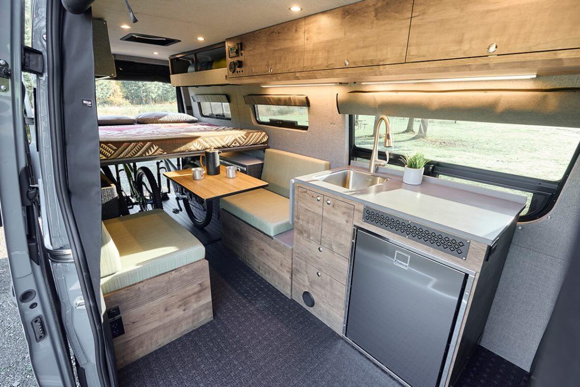 Custom Sprinter Van Gallery | Outside Van