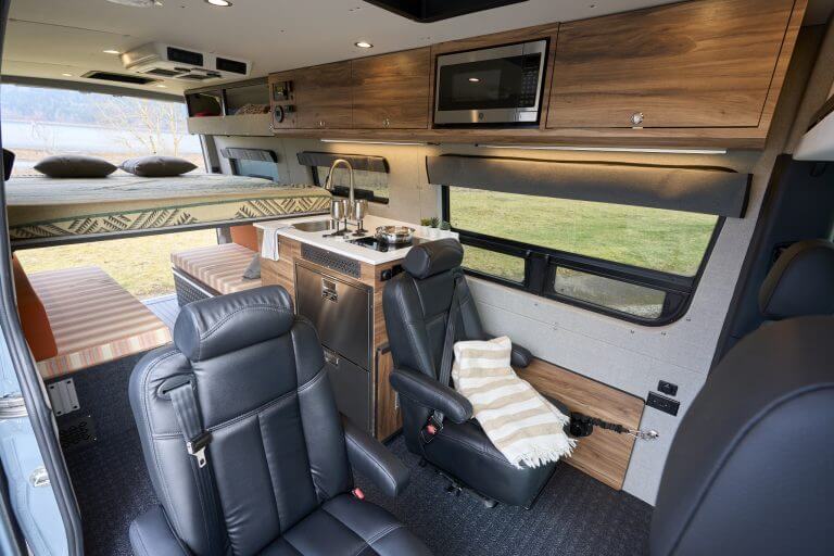Custom Sprinter Van Gallery | Outside Van