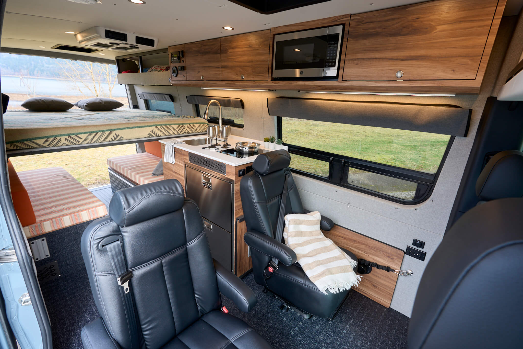 Custom Sprinter Van Gallery | Outside Van