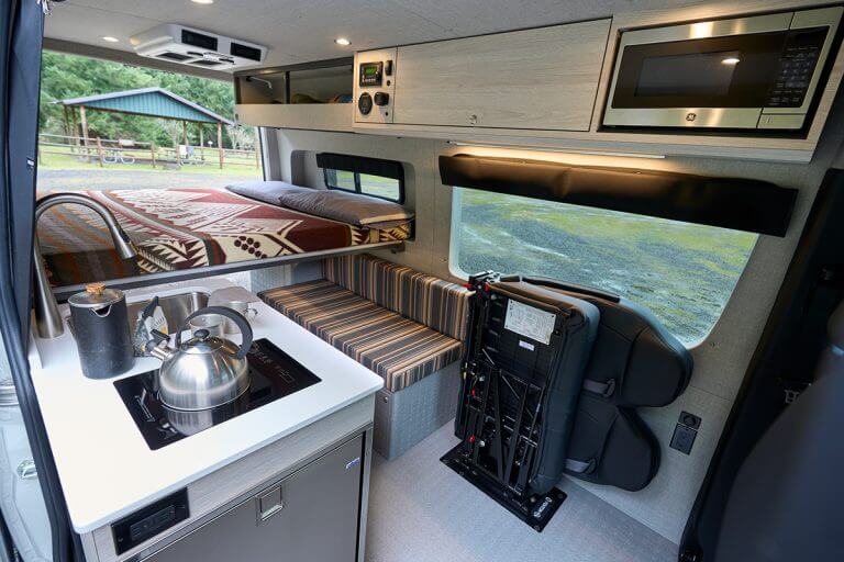 Custom Sprinter Van Gallery | Outside Van