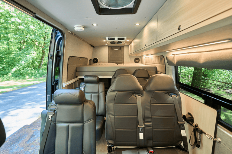 Custom Sprinter Van Gallery | Outside Van