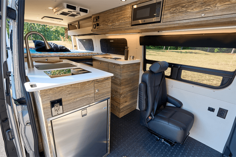 Custom Sprinter Van Gallery | Outside Van