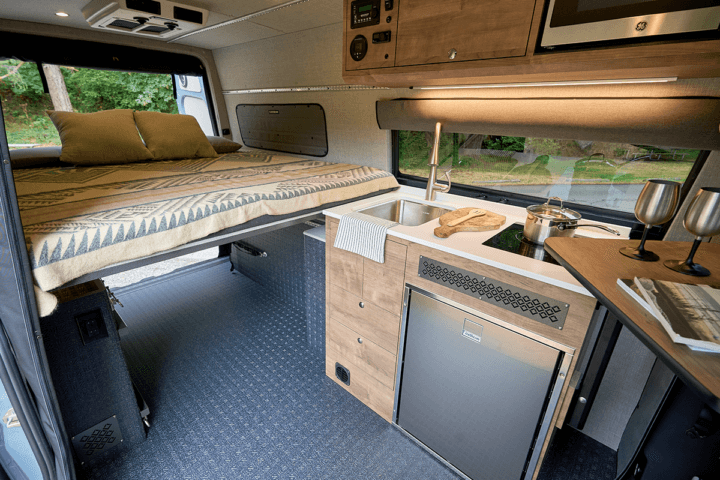 Custom Sprinter Van Gallery | Outside Van