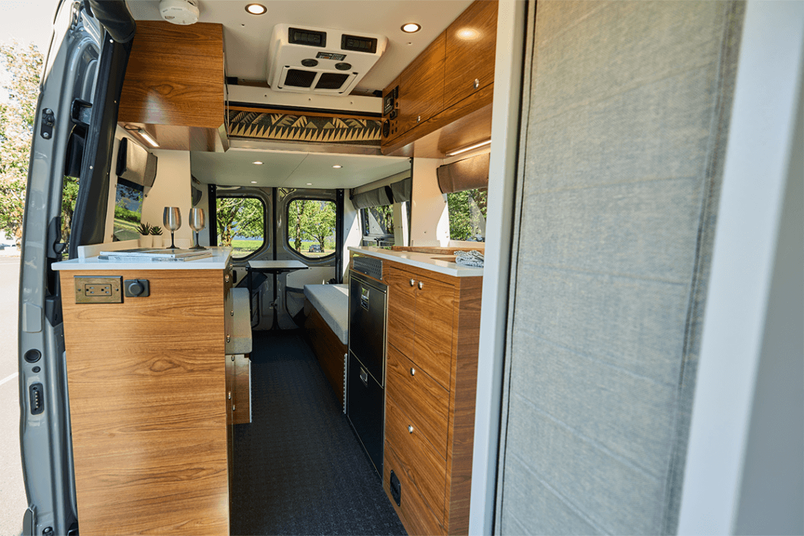 Custom Sprinter Van Gallery | Outside Van