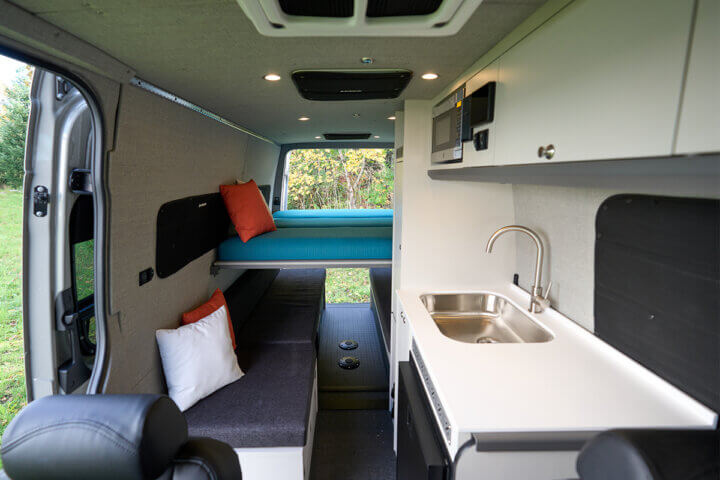 Custom Sprinter Van Gallery | Outside Van