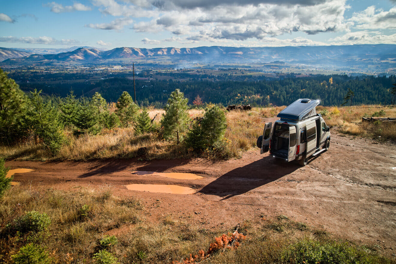 Outside Van | Purpose-Built Adventure Vans