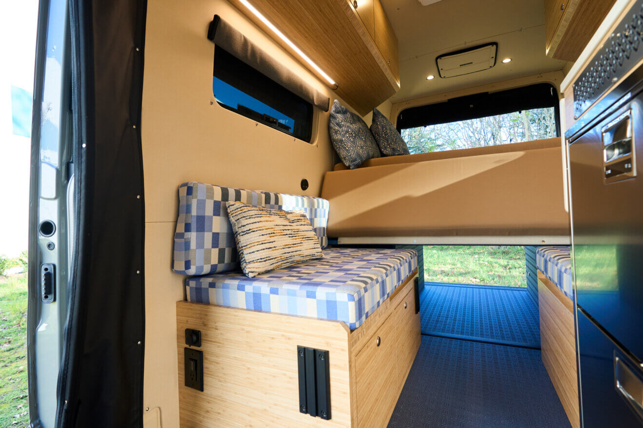 Custom Sprinter Van Gallery | Outside Van