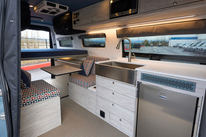 Custom Sprinter Van Gallery | Outside Van