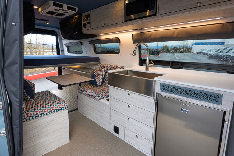 Custom Sprinter Van Gallery | Outside Van