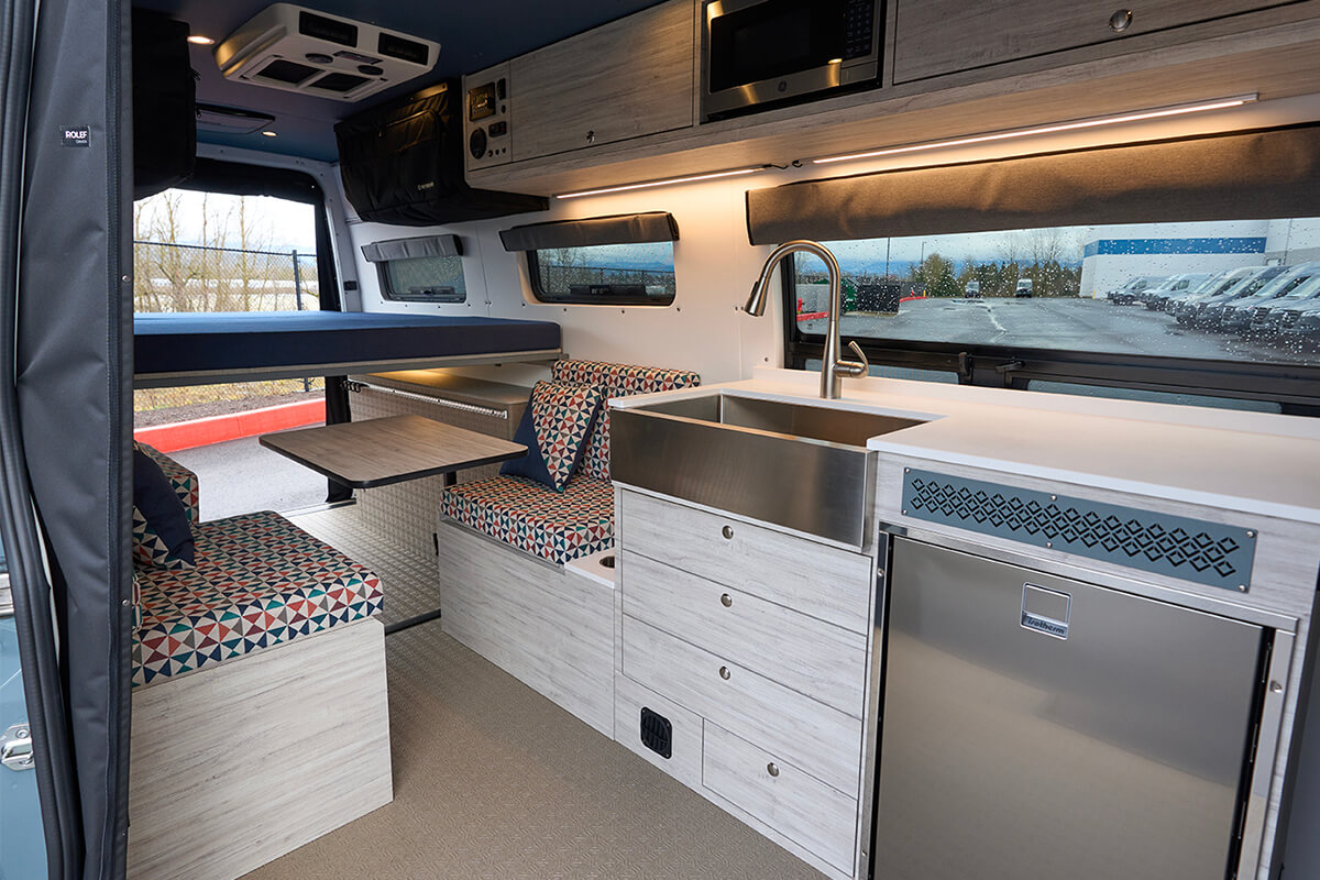 Custom Sprinter Van Gallery | Outside Van