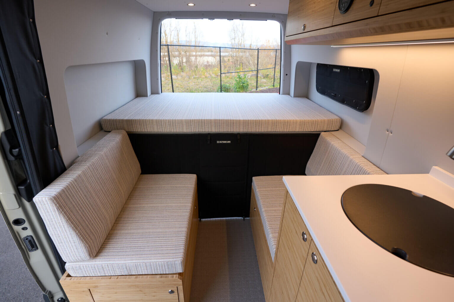 Custom Sprinter Van Gallery | Outside Van